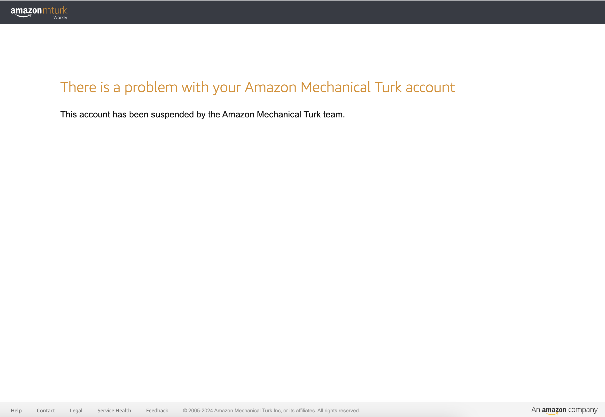 Who is working for Amazon Mechanical Turk?